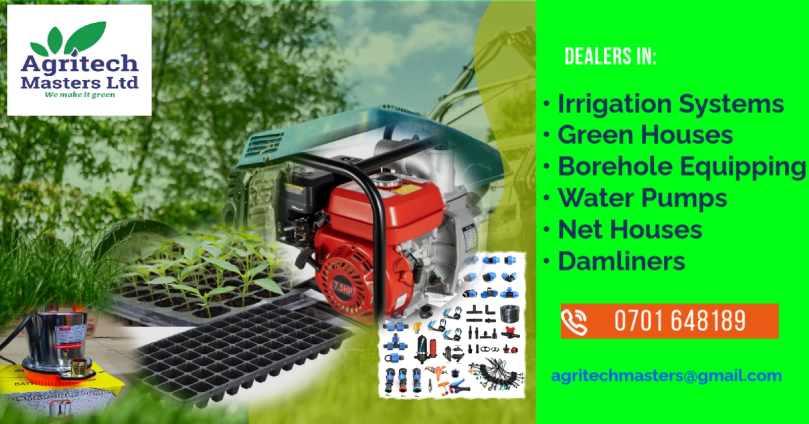 Top Agritech Company in Kenya | Irrigation & Greenhouses